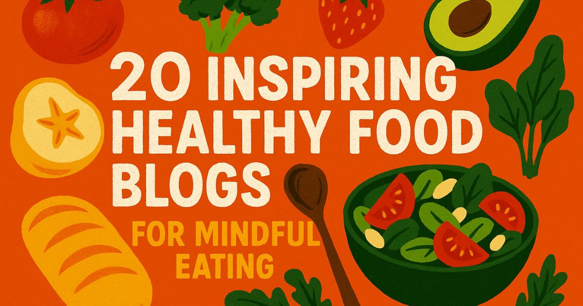 Top 20 Healthy Food Blogs You Should Follow in 2025